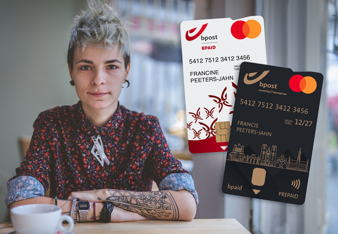 Mastercard werkt samen met bpost om de eerste kaart ter wereld met True ...